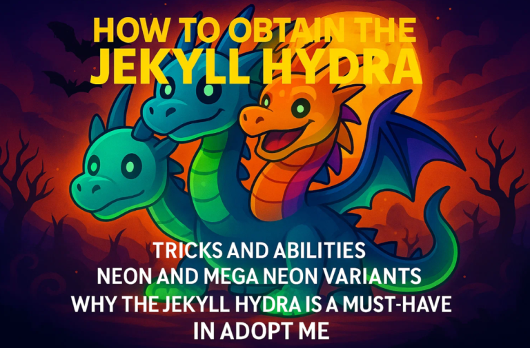 Ultimate Guide to the Jekyll Hydra in Adopt Me! — A Legendary Halloween ...