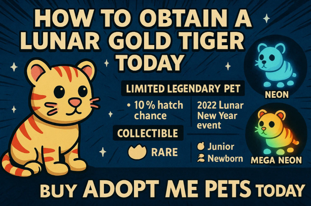 Lunar Gold Tiger Guide: How to Get, Trade, and Master This Legendary ...
